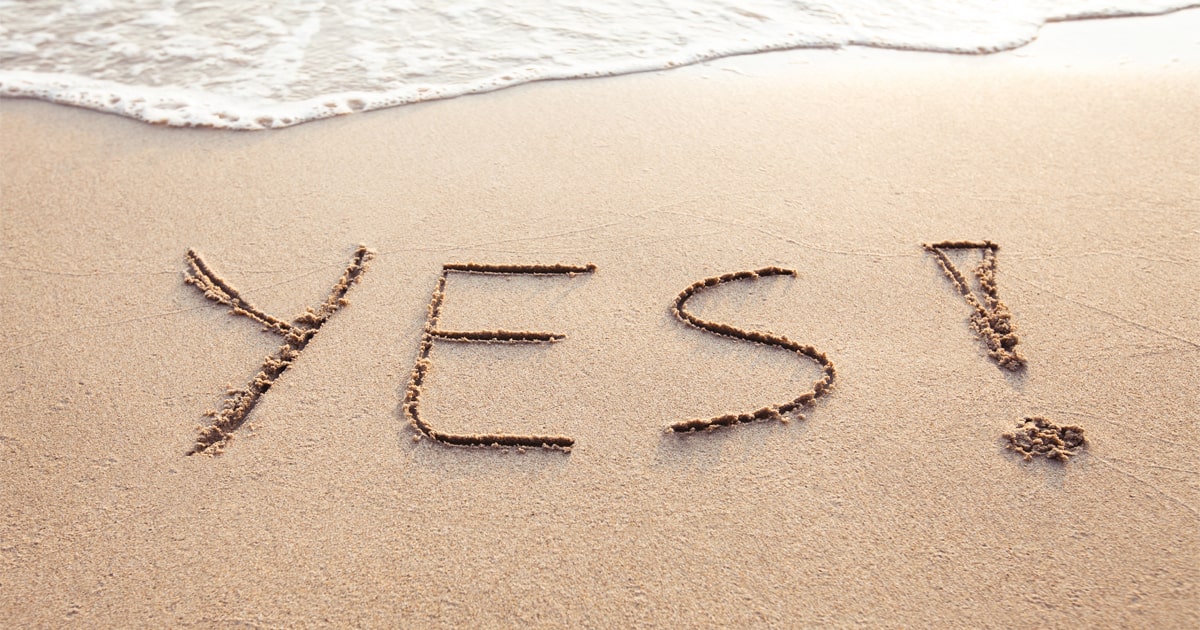 The Power of Saying "Yes" More Often